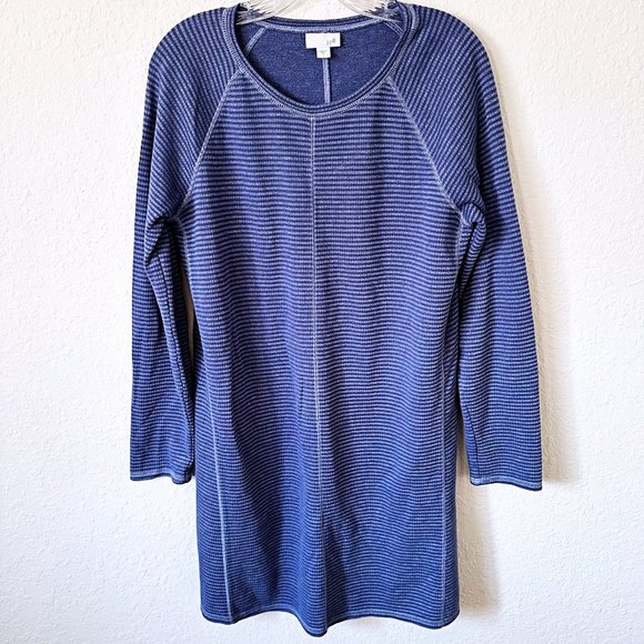 J. Jill | Dresses | Jjill Thermal Waffle Stitch Sweatshirt Dress ...